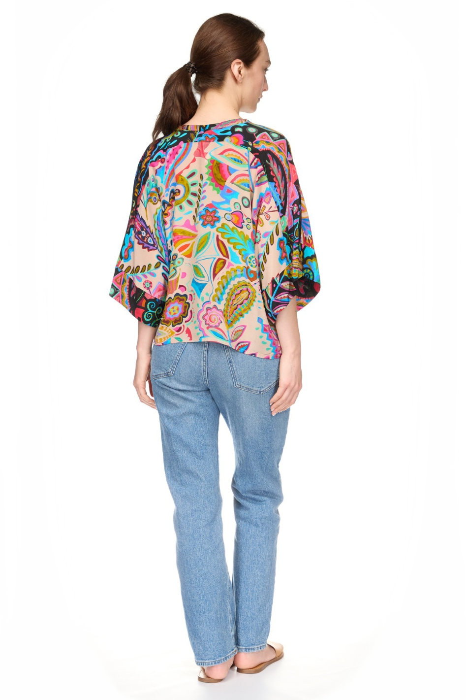 Johnny Was Flow Shrug | Silvana Scarf | C19925-E – Labels By The Bay