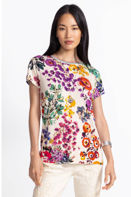 Johnny Was The Janie Favorite Relaxed Dolman Sleeve | Evalon Print | T ...