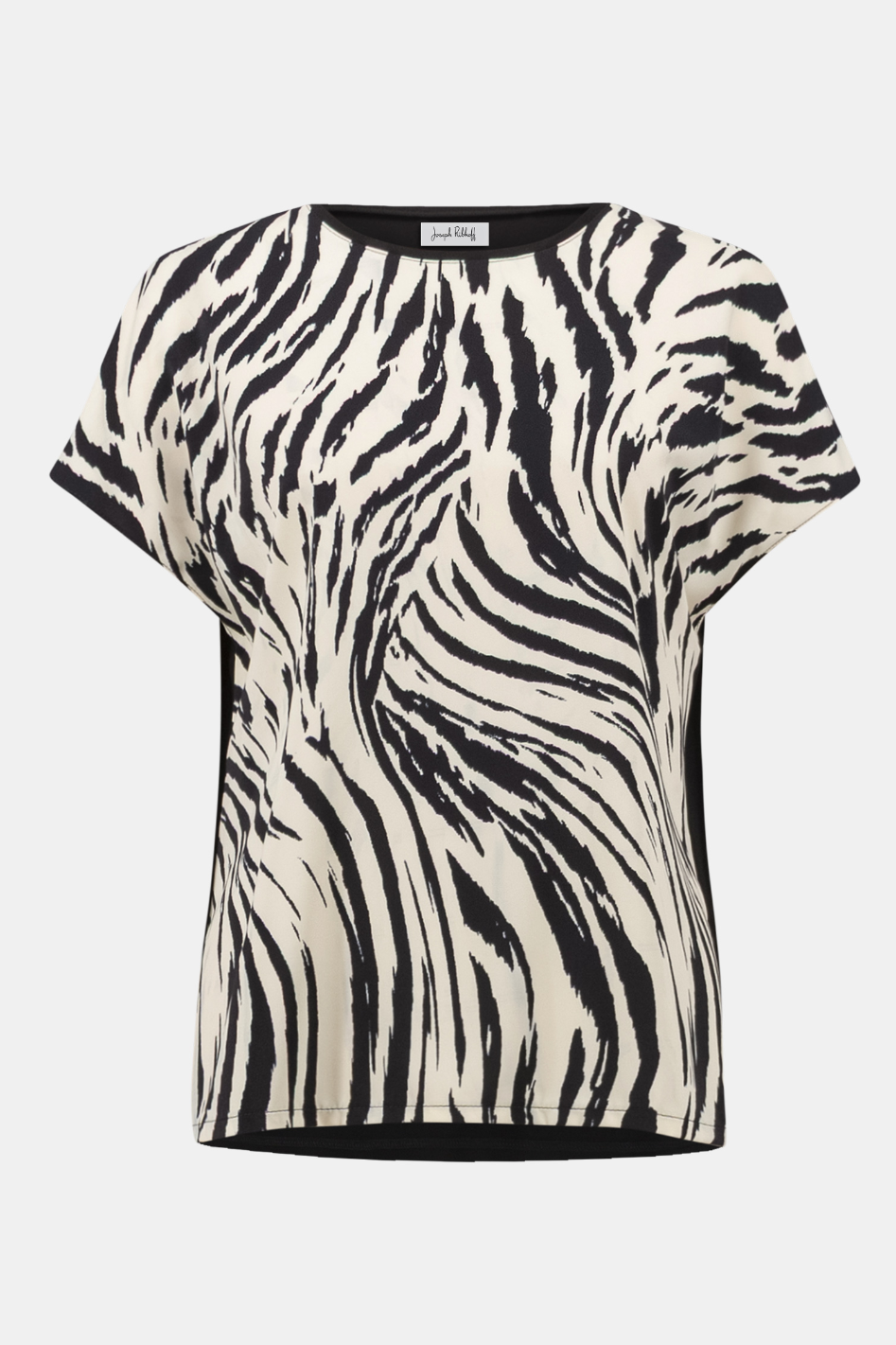 Joseph Ribkoff Recycled Woven Animal Print Top | 262049 – Labels By The Bay