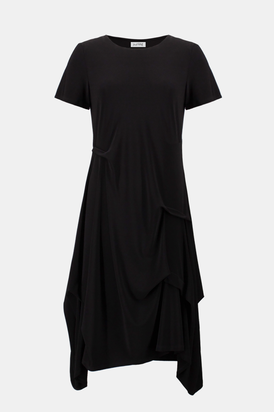 Joseph Ribkoff Silky Knit Trapeze Dress | Black | 262032 – Labels By ...