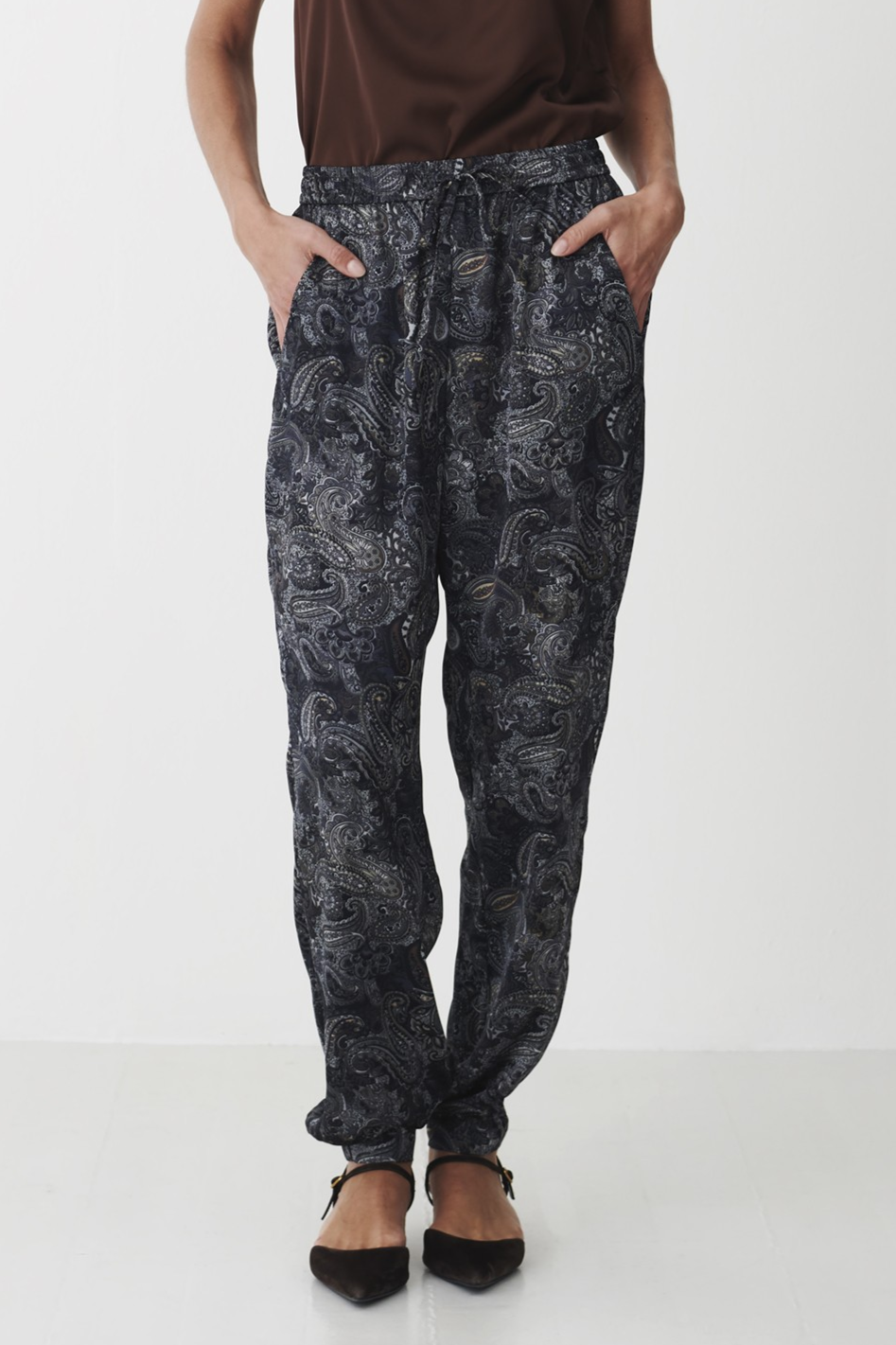 Karmamia Copenhagen Cora Pants | Gaia Paisley | 2234 – Labels By The Bay